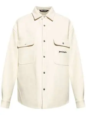 Palm Angels Embroidered Overshirts For Men