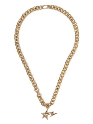 A BATHING APE Logo-pendant Necklace - Gold