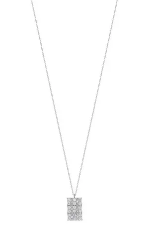 Bony Levy Mika Pavé Diamond Pendant Necklace - 18k White Gold