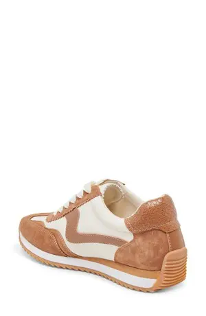 Dolce Vita Suede Sneakers - Pecan Nylon