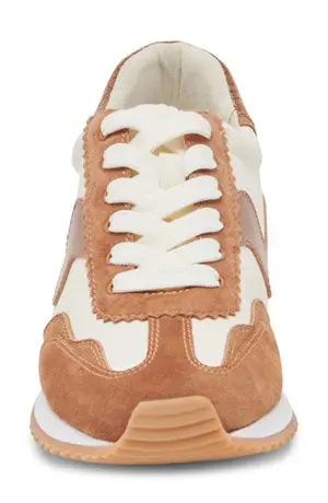 Dolce Vita Suede Sneakers - Pecan Nylon