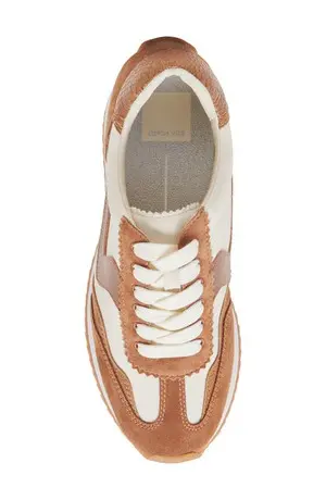 Dolce Vita Suede Sneakers - Pecan Nylon