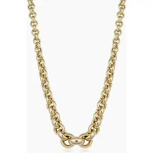 ORADINA Penthouse Link Necklace - Yellow Gold