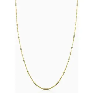 ORADINA 14k Vicenza Rolo Chain Necklace - Yellow Gold