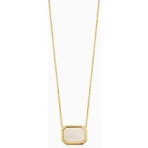 ORADINA 14k Horizons Pendant Necklace - Yellow Gold