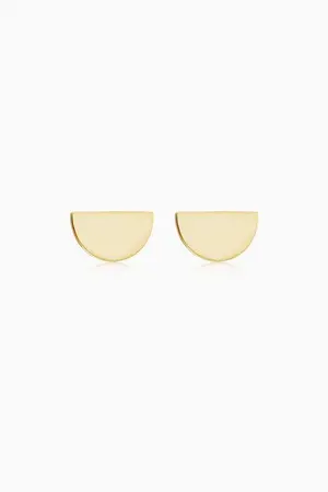 ORADINA 14k Cabana Stud Earrings - Yellow Gold