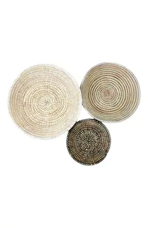 MBARE Catch-all / Planter Basketset Of 3 - Black, Gray, White