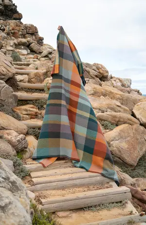 MUNGO Vrou Vrou Blanket - Cypress