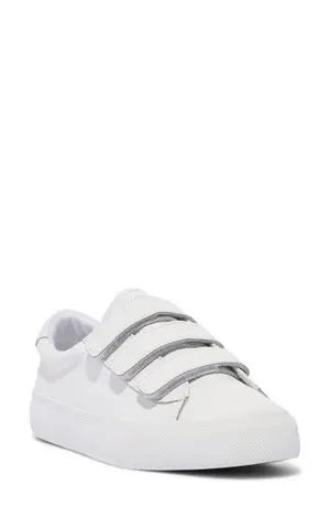 KEDS® Jump Kick Leather Sneaker - White Leathe
