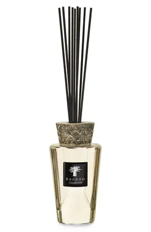 BAOBAB COLLECTION Totem Platinum Mini Luxury Fragrance Diffuser - Shiny Silver