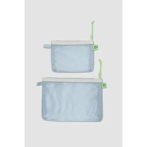 BABOON TO THE MOON Baboon To The Moon Monomesh Pouch Set Drizzle