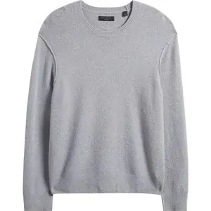 ALLSAINTS Patern Crewneck Sweater - Light Grey