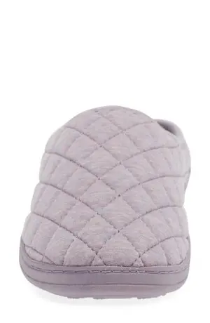 Acorn Lupine Quilted Slipper - Purple
