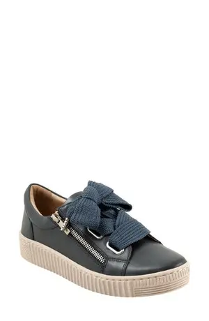 Eos Jovi Leather Sneakers - Navy