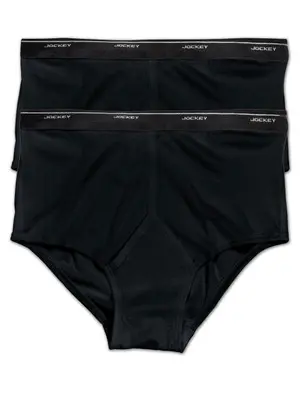 JOCKEY 2-pk Classic Briefs - Black