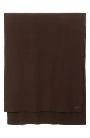 Rag & Bone Joni Wool Scarf - Dark Espresso