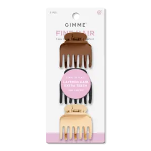 GIMME BEAUTY Fine Hair Claw Clips - One-color