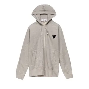 Play Comme Des Garcon Mini Logo Zip Up Hoodie