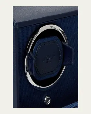 Wolf Cub Double Watch Winder - Navy