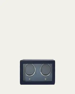 Wolf Cub Double Watch Winder - Navy