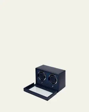 Wolf Cub Double Watch Winder - Navy
