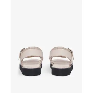 THE WHITE COMPANY Multi-strap Flatform Leather Sandals Eur 40.5 / Uk
