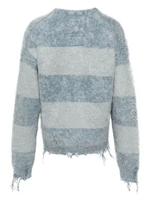 Mihara Yasuhiro Striped Cardigan