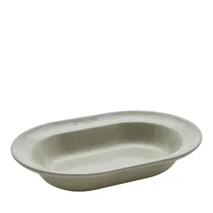 STAUB 10 Oval Serving Dish, White Truffle