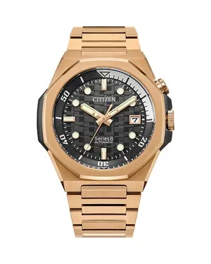 Citizen Series 8 Watch 43mm - Gray/pink