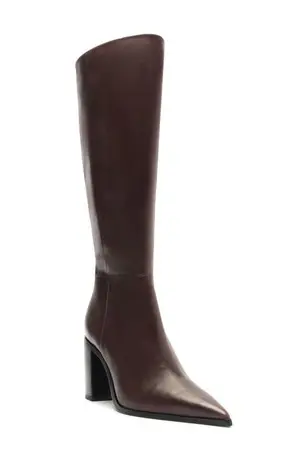 Schutz Mikki Knee High Boots - Brown
