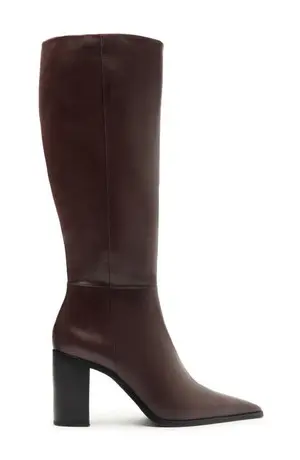 Schutz Mikki Knee High Boots - Brown
