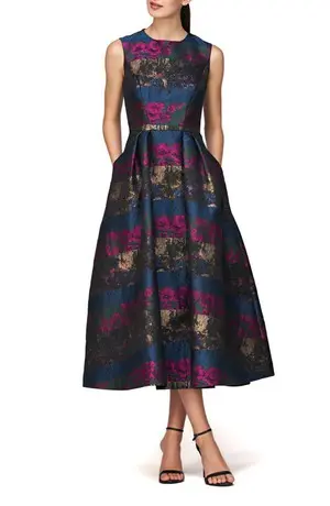 Kay Unger Paneled Cocktail Dresses