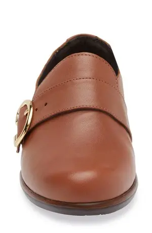 Naot Viscol Strap Loafer - Caramel Leather
