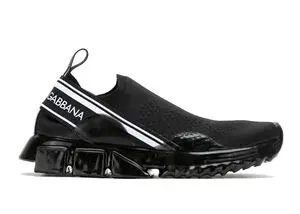 Dolce & Gabbana Sorrento Slip-on Sneakers - Black/white
