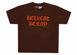 SP5DER Hellcat Kenny Tee Shirt - Brown