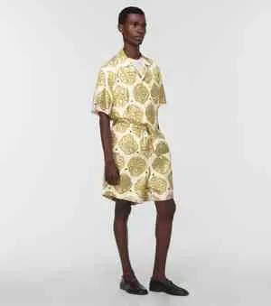 Commas Printed Silk Shirt