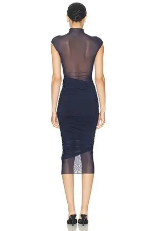 SEROYA Tabitha Midi Dress - Sapphire