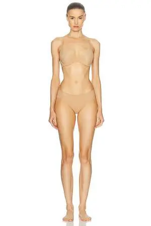 Wolford Pure Brazilian Panty - Fairly Light