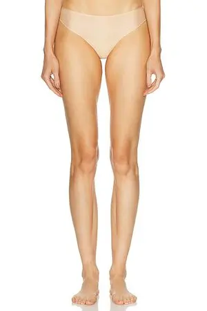 Wolford Skin String Panty - Clay