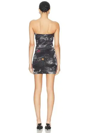 Moschino Strapless Mini Dress