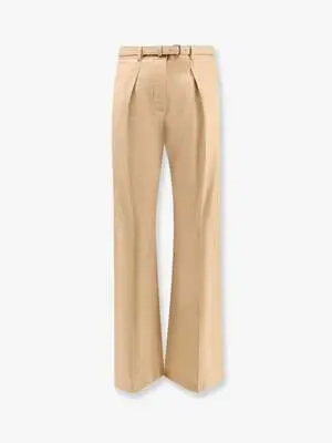 Loro Piana Silk Trouser With Belt