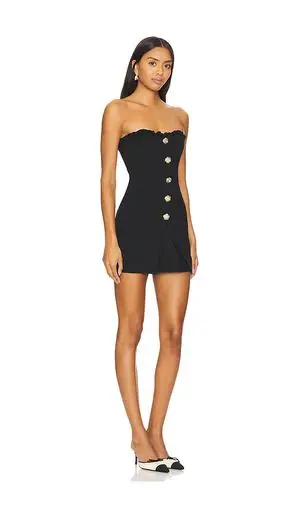 Majorelle Brooke Mini Dress - Black