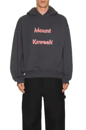 DISTRICT VISION California Cotton Hoodie - Washed Navy