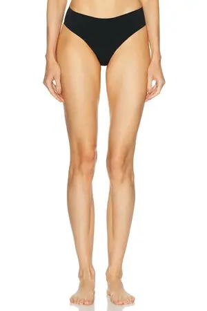 Wolford Pure Brazilian Panty - Black