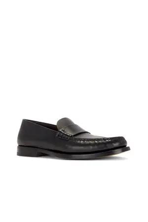 The Row Novus Mocassin Loafer - Black | Editorialist
