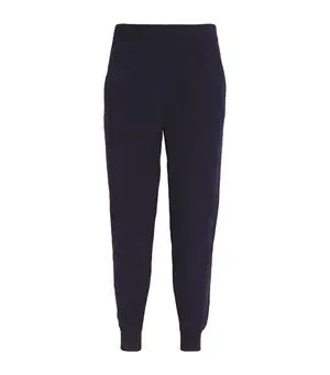 Harrods Cashmere Sweatpants - Navy