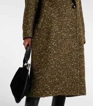 MARANT ETOILE Horia Wool-blend Wrap Coat