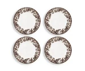 SPODE Delamere Salad Plate, Set Of 4 - Brown