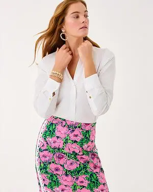 LILLY PULITZER The Lilly Button-down Shirt