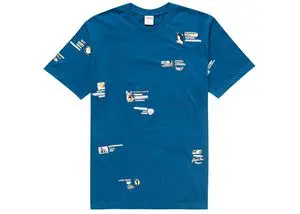 Supreme Upset Tee Shirt - Indigo